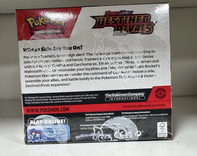 POKÉMON DESTINED RIVALS Booster Box (IN HAND) EUR 236,75 - PicClick DE