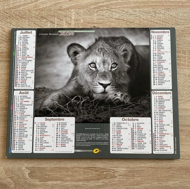CALENDRIER LA POSTE - Almanach du facteur 2024 EUR 5,00 - PicClick IT