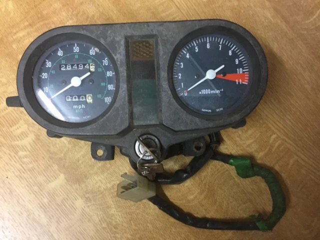 HONDA CB250N SUPER Dream, Clocks Speedometer Rev Counter Speedo ...