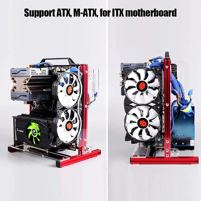 DIY COMPUTER MOTHERBOARD Case Rack, Motherboard Chassis Set, Creative ...