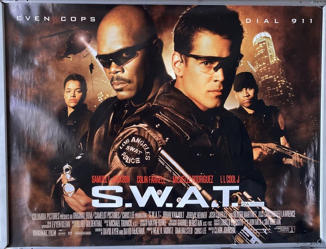 CINEMA POSTER: S.W.A.T./SWAT 2003 (Quad) Samuel L. Jackson Colin ...