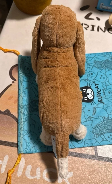 JELLYCAT RANDALL BASSET Hound 35cm Soft Toy Brand New With Tags With ...