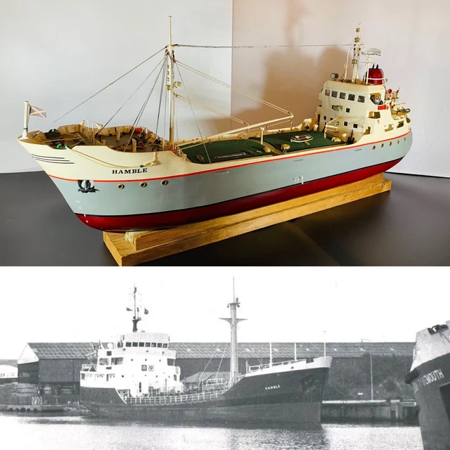 SCRATCH BUILT MOTORISED Model of the Shell Mex MT Hamble Of Glasgow (c.1960’s) £495.00 - PicClick UK