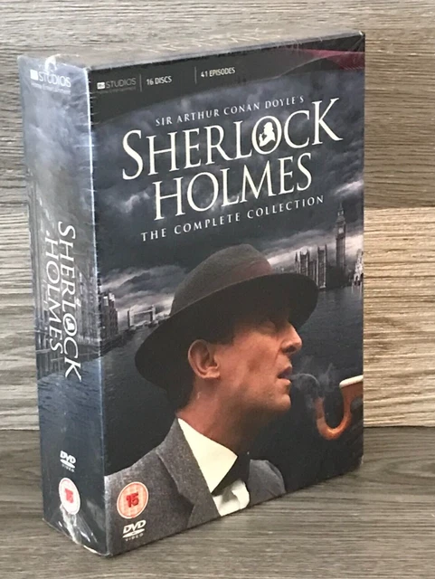 SHERLOCK HOLMES THE Complete Collection Box Set 16 DVDs 41 episodes New ...