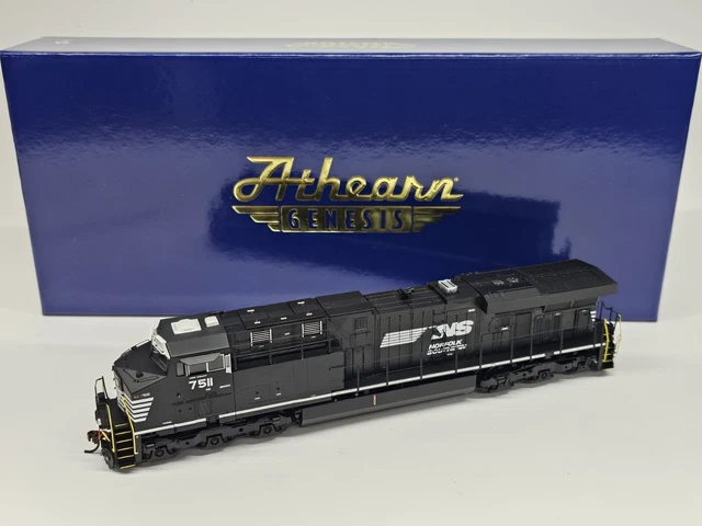 NEUF ATHEARN GENESIS ES44DC Norfolk Southern #7500 avec son tsunami2 ATHG83193 EUR 322,18 ...