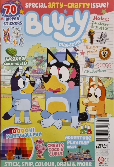 BLUEY MAGAZINE ABC Kids Craft Fun **CHOOSE YOUR ISSUE** EUR 5,84 ...