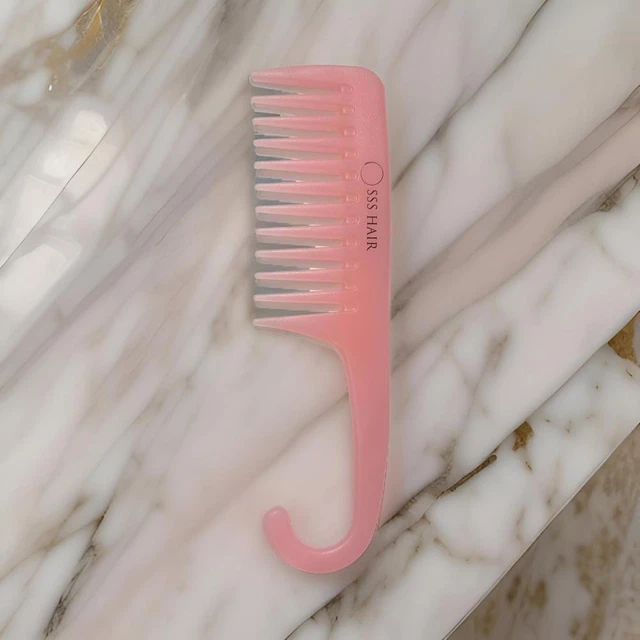 SHOWER COMB WIDE Tooth Combs, Comb Set, Wet Shower Detangling Comb ...