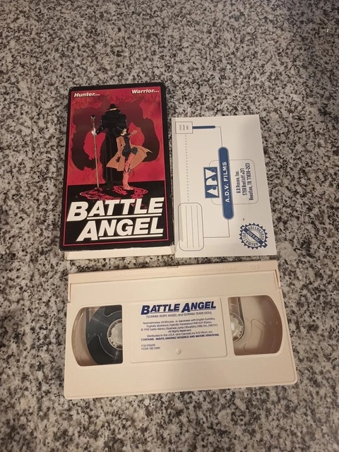 BATTLE ANGEL (ANIME VHS) White Tape - £53.50 - PicClick UK
