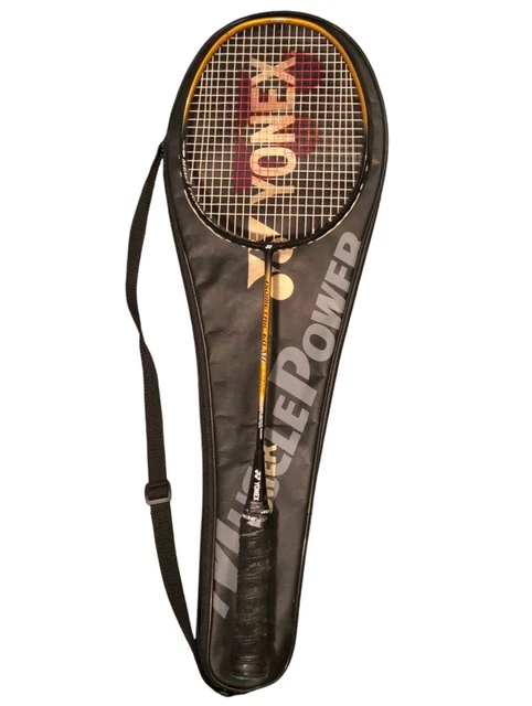 YONEX ISOMETRIC 60 MF Light Full Carbon Black & Gold Badminton Racket ...