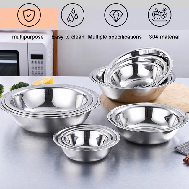 DINING BOWL STAINLESS Steel Dining Kitchen Items Kitchen Bowl Heat ...