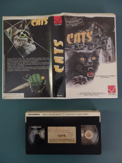 VHS CATS RARE et collector, Victory 1986 Jaquette spécimen EUR 19,00 ...