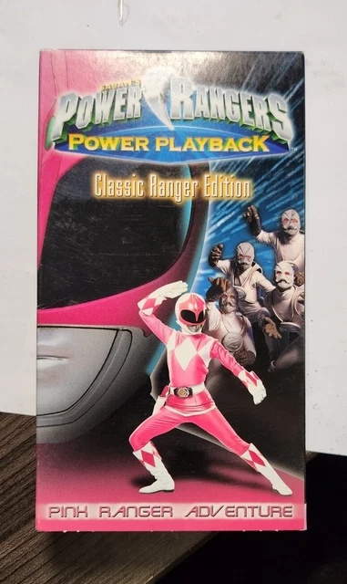 POWER RANGERS: PINK Ranger Adventure (VHS, 2000) $2.00 - PicClick CA