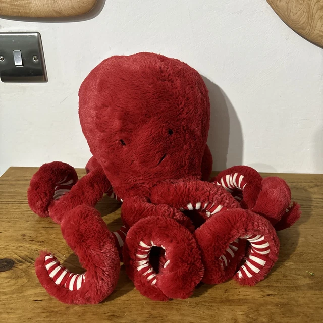 JELLYCAT I AM Cranberry Octopus Large New With Tags £56.83 - PicClick UK