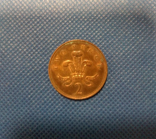 TWO PENCE 1997 UK GB Queen Elizabeth II - 2 Penny Tuppence Coin $2.18 ...