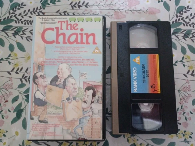 THE CHAIN VHS Video Classic British Comedy EXCELLENT CONDITION FREE ...