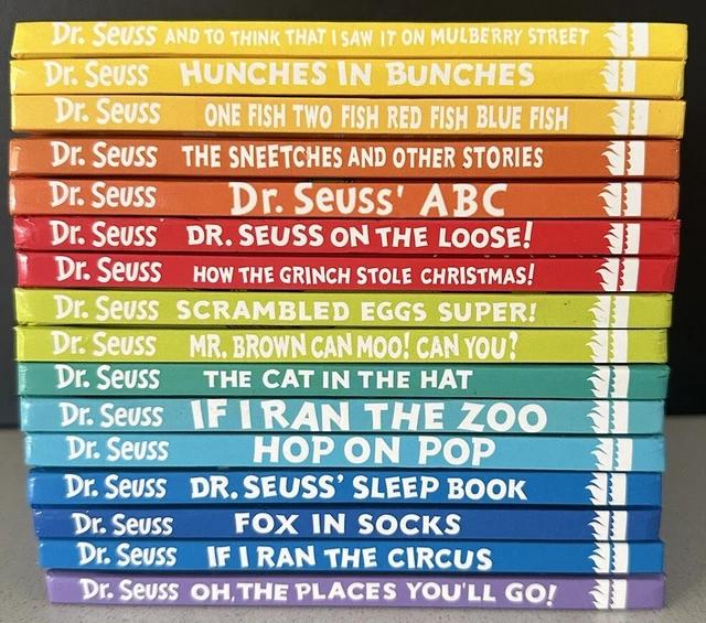 WONDERFUL WORLD OF Dr Seuss Mini Book Collection 16 Mini Books $30.00 ...