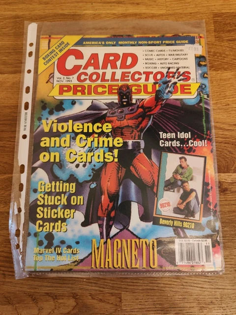 MAGAZINE - CARD Collector's Price Guide Vol #2 No #7 November 1993 ...
