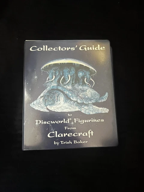 CLARECRAFT FIGURE COLLECTION Guide folder Terry Pratchett Discworld £26 ...