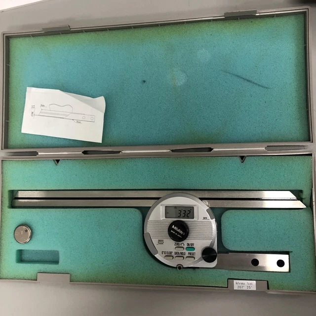 Mitutoyo 187-552 Digital Universal Bevel Protractor Hot Deal | www ...