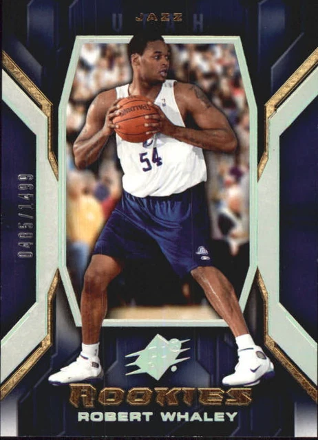 2005-06 SPX UTAH Jazz Basketball Card #112 Robert Whaley Rookie EUR 1 ...