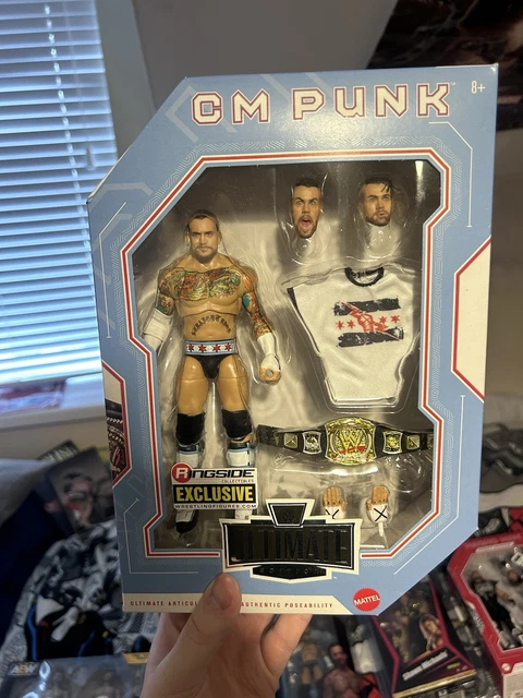 MATTEL WWE CM Punk Wrestling Figure Ultimate Edition £47.52 - PicClick UK