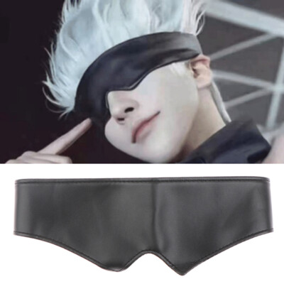 ANIME JUJUTSU KAISEN Gojo Satoru Eyemask Cosplay Eyeshade Prop Eyewear ...