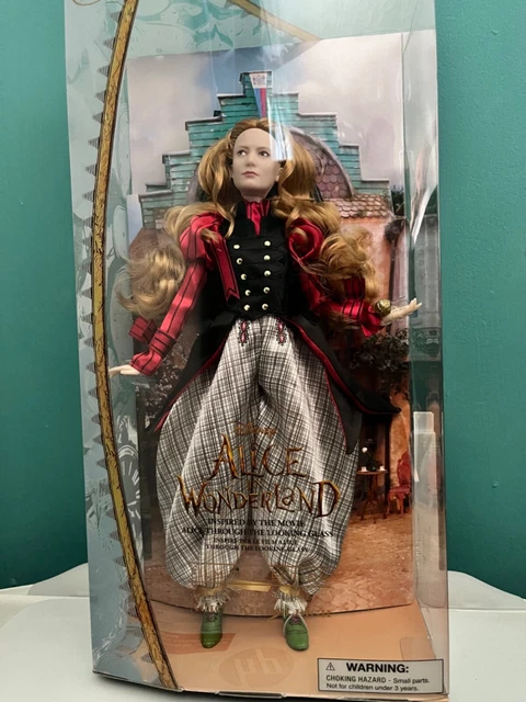 DISNEY STORE ALICE in wonderland live action Alice 12" doll £70.00 ...
