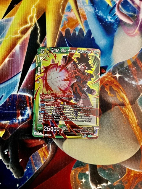 DRAGON BALL SUPER Turles Dark Power Unleashed Saiyan pre release ...