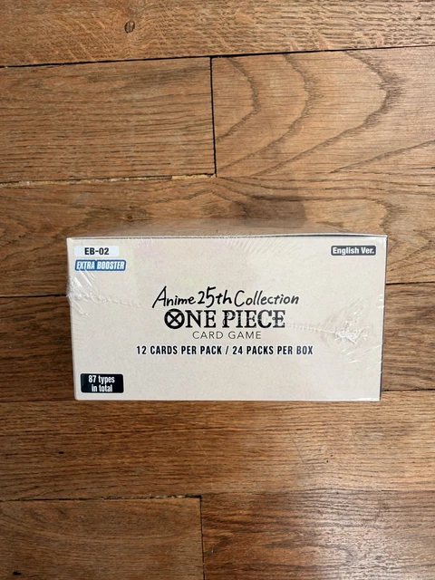 ONE PIECE TCG Display Booster Box Anime 25th Collection EB02 English ...