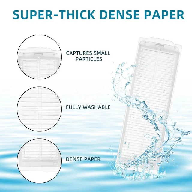 FOR M30 Pro Robot Vacuum Cleaner Main Side Brush Mop Cloth Rag Heap ...