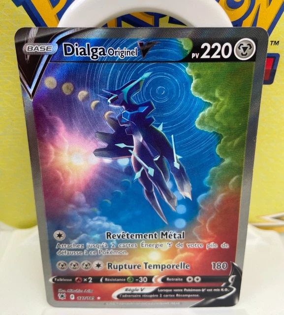 CARTE POKÉMON : Dialga Originel V 177/189 Alternative - EB10 - FR ...