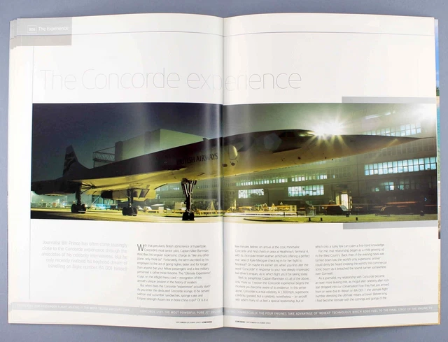 BRITISH AIRWAYS CONCORDE Airline Inflight Magazine 2003 Great Pictures ...