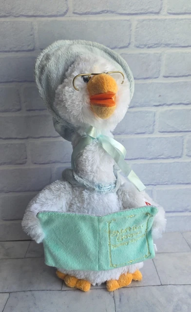 STORYTELLING MOTHER GOOSE Interactive Plush Toy Nursery Rhymes ...