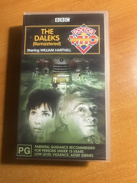 DOCTOR WHO - The Daleks [Remastered] - William Hartnell - BBC - Rare ...