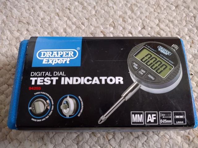 DRAPER DIGITAL DIAL Test Indicator Dti Imperial Metric £39.00 - PicClick UK