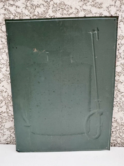 GRAND TÔLE LITHO gaufrée Eclair Vermorel Villefranche EUR 160,00 ...