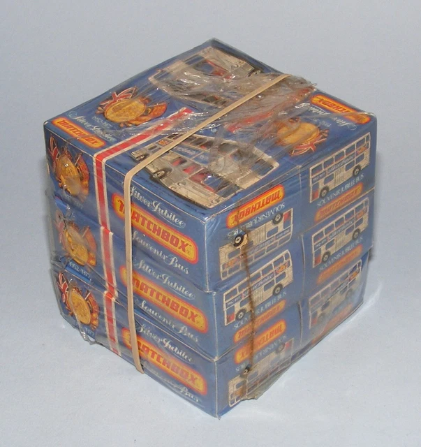 MATCHBOX SUPERFAST 17B SILVER JUBILEE BUS FACTORY SHRINK WRAPPED PACK ...