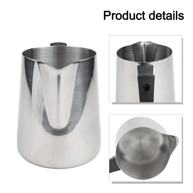 AND STYLISH MILK Frothing Pitcher Crafted from Stainless Steel Material ...