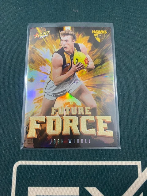 2024 SELECT AFL Footy Stars JOSH WEDDLE Future Force #FF50 HAWKS EUR 5 ...