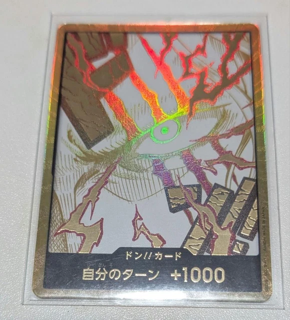 ONE PIECE CARD Gold Don Shanks Super Parallel Used незайм £166.22 ...