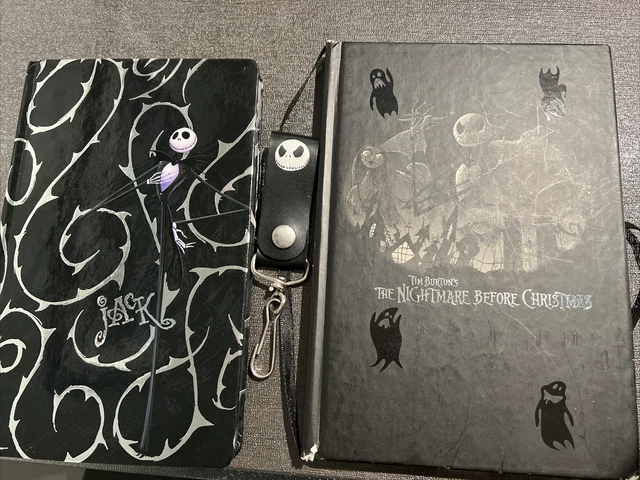 2 EARLY 2000 Tim Burton's Nightmare Before Christmas Disney Journal ...