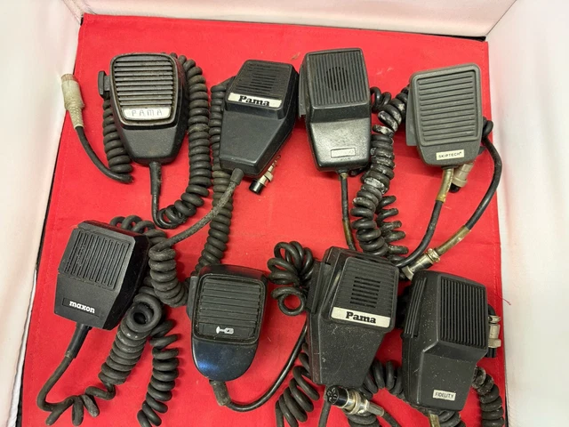 8X CB RADIO Microphone Mic Mike (UNTESTED) (3) £12.50 - PicClick UK
