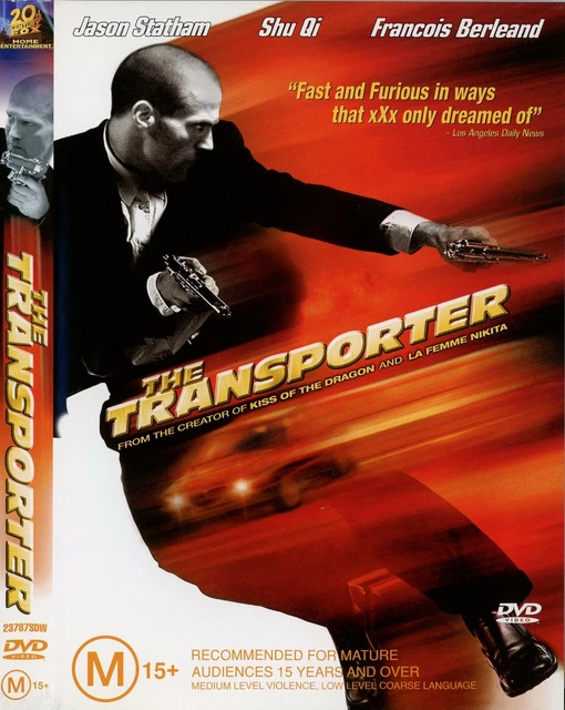 THE TRANSPORTER DVD (Region 4) VGC Jason Statham £4.24 - PicClick UK