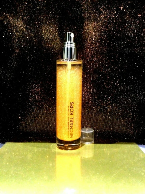 MICHAEL KORS LIQUID PARFUMED SHIMMER DRY OIL SPRAY 95ml GLASS BOTTLE £ ...