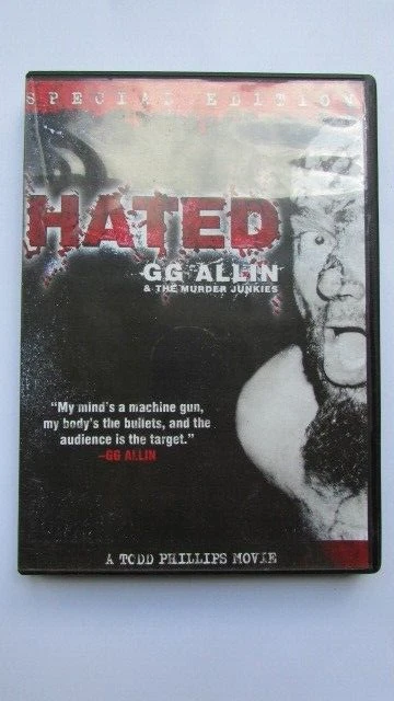 DVD HATED GG ALLIN & The Murder Junkies édition spéciale EUR 11,81 ...