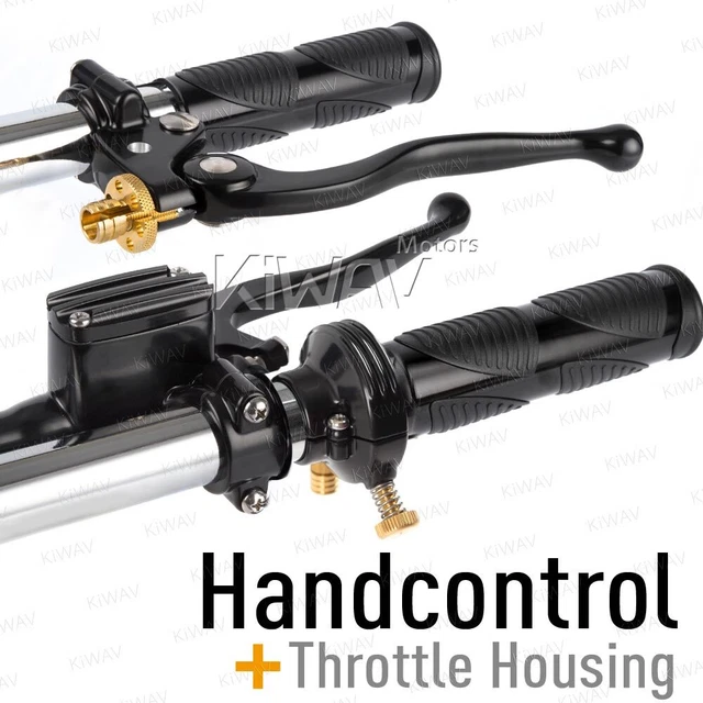 VINTAGE BLACK HAND Control with Throttle Clamp for 1" Handlebar ε $702. ...