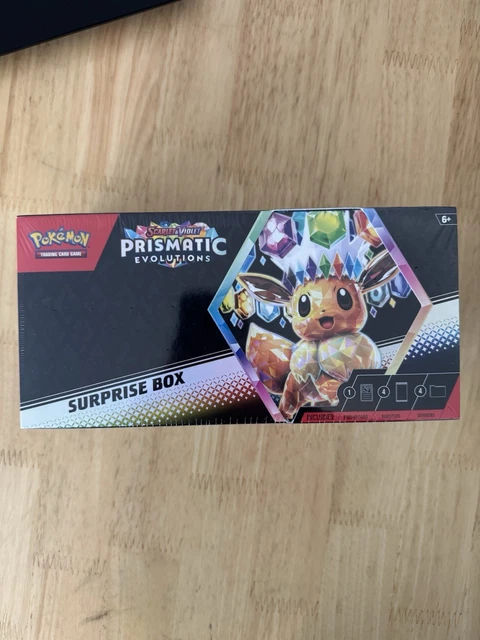 POKÉMON TCG: SCARLET & Violet-Prismatic Evolutions Surprise Box IN HAND FAST DEL £50.63 ...