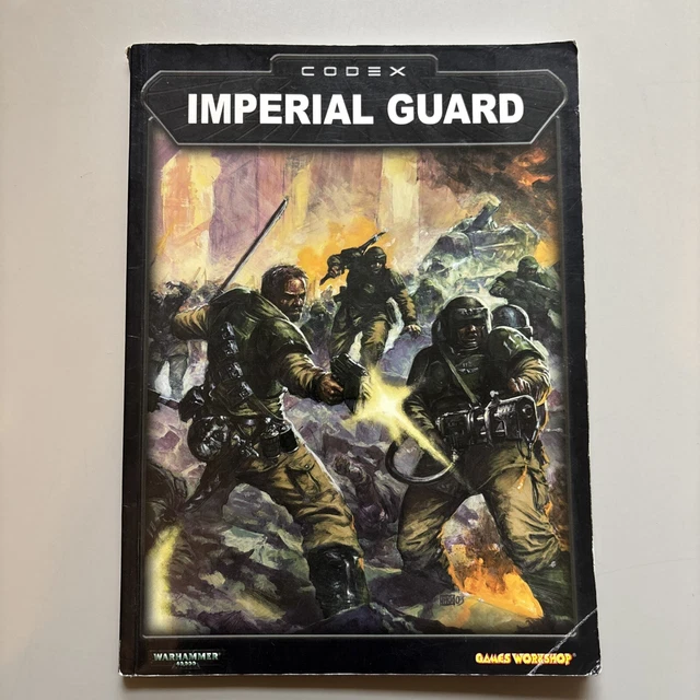 CODEX: IMPERIAL GUARD 3rd Edition Warhammer 40k WH40K Games Workshop ...