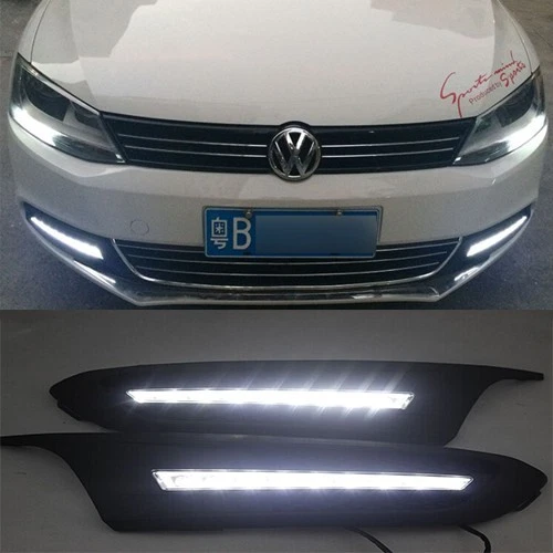 LED DAYTIME RUNNING Light DRL Fog Lamp for VW 2010 2011 2012 JETTA ...