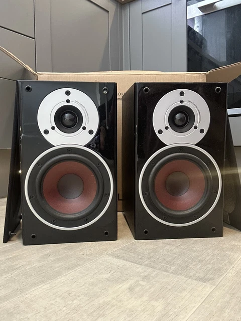 WORKING-DALI ZENSOR 1 Bookshelf Speakers-6Ohms-100W-Black Ash-Boxed ...